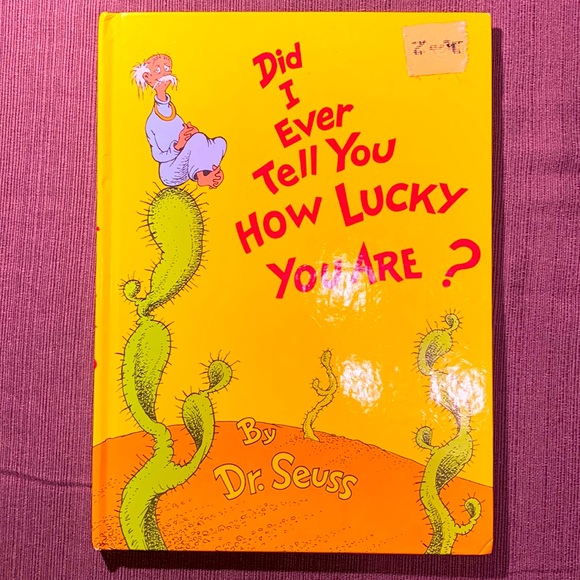 Dr. Seuss | Toys | Dr Seuss Did I Ever Tell You How Lucky You Are ...